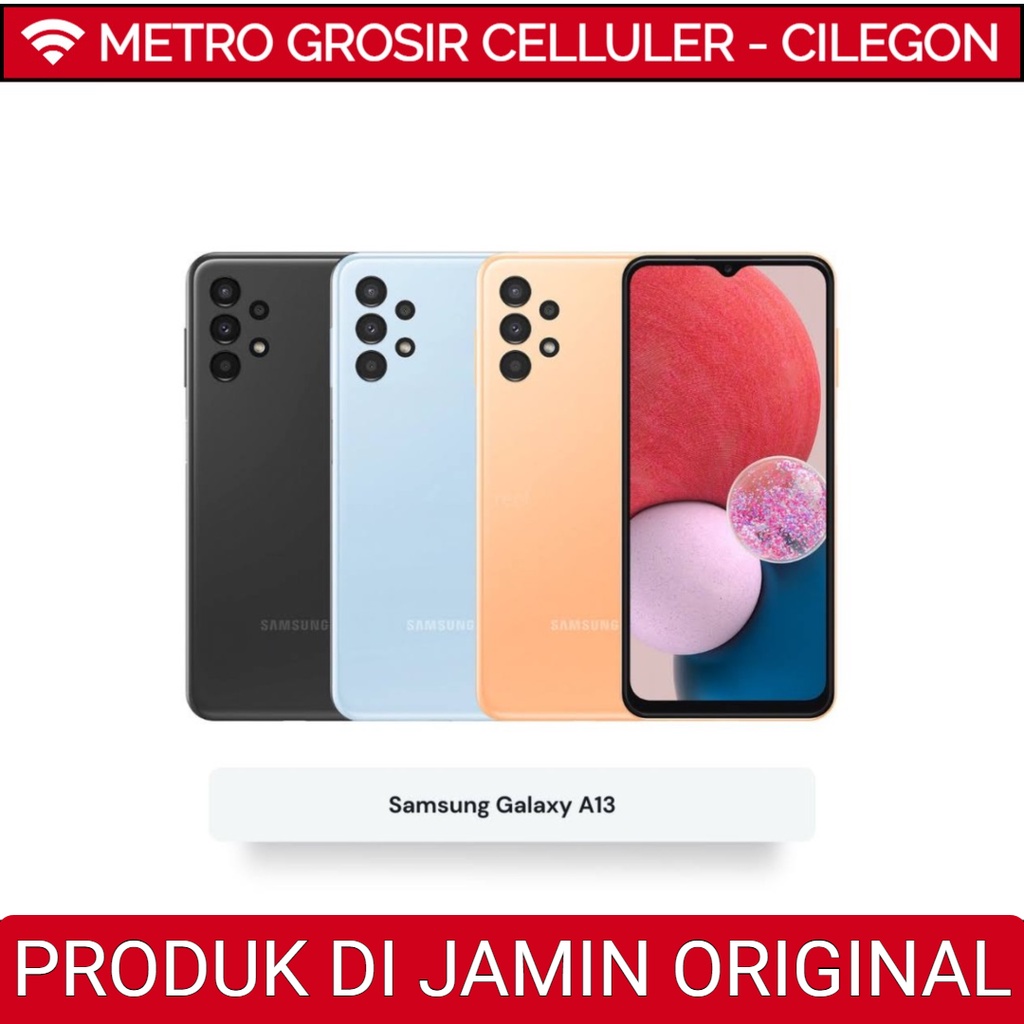 Jual SAMSUNG GALAXY A13 RAM 4GB 6GB ROM 128GB Garansi Resmi Indonesia ...