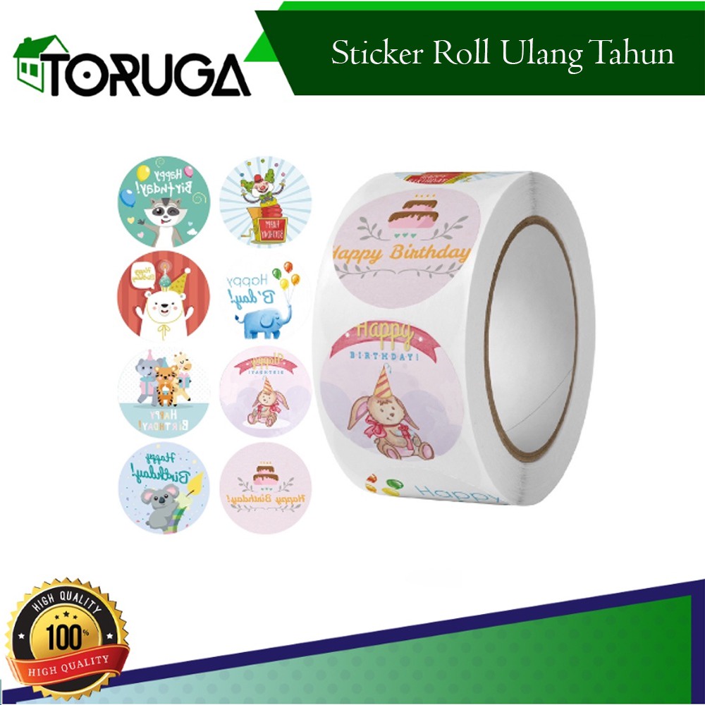 Jual Label stiker kartun lucu /stiker hadiah bulat inspirasional anak ...
