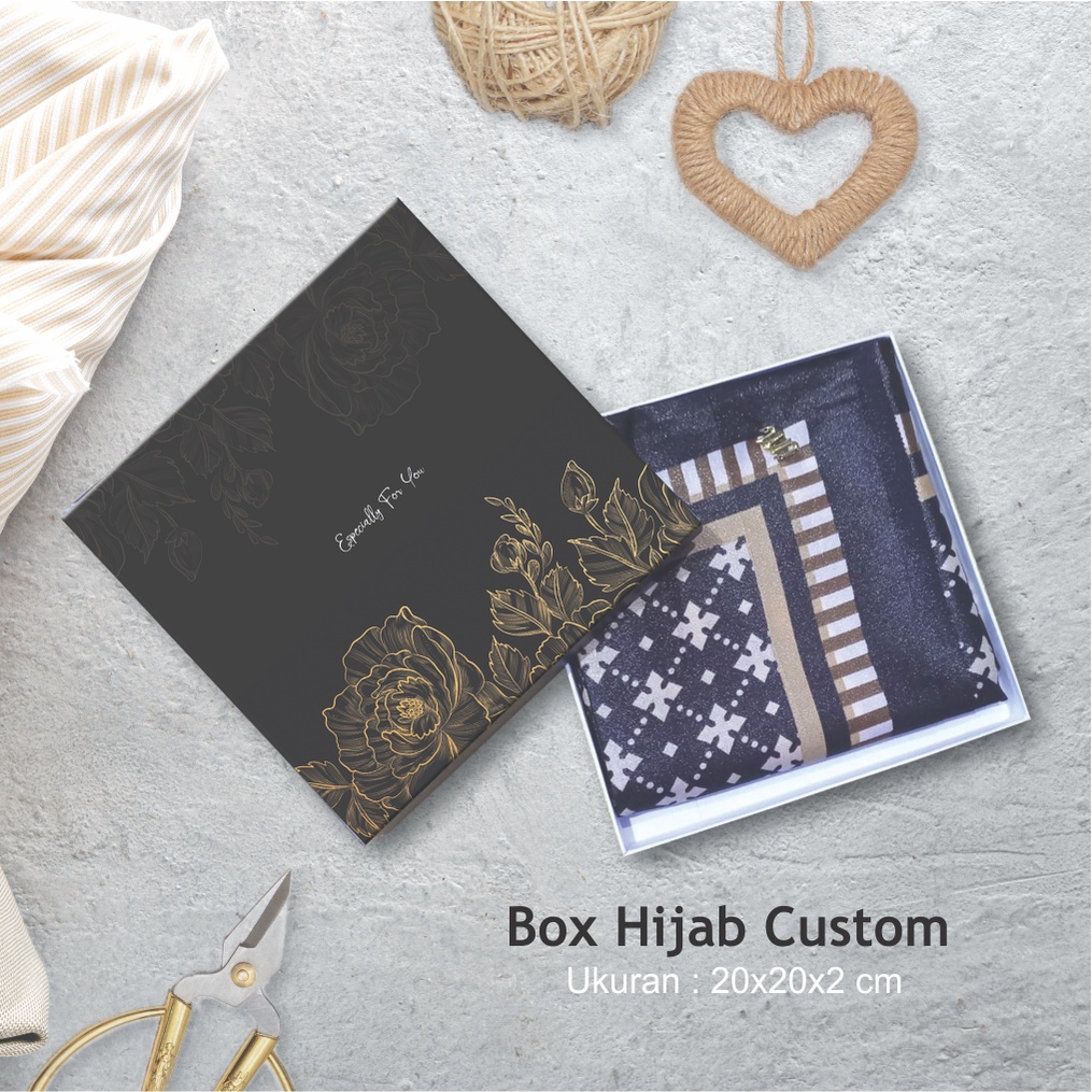 Jual Box hijab custom | Shopee Indonesia