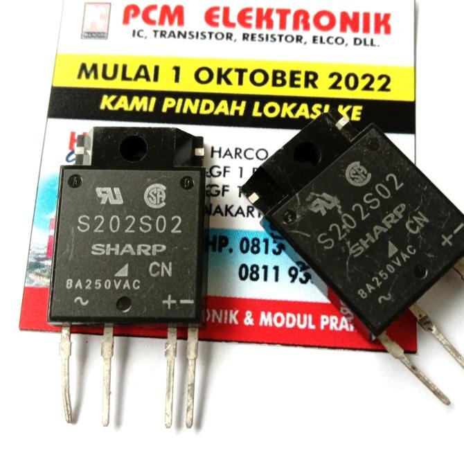 Jual SSR SHARP S202S02 8A 250V pcmelektr021 dijamin | Shopee Indonesia