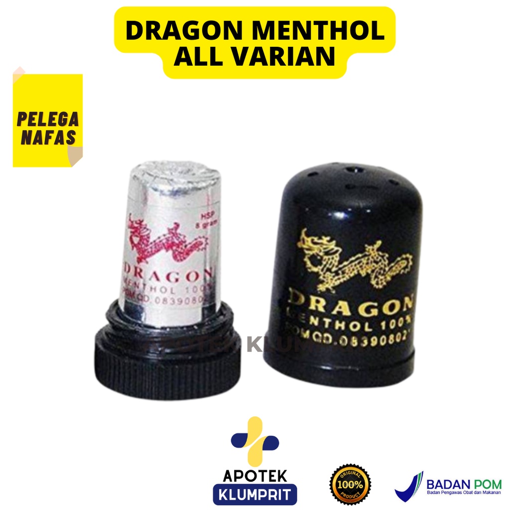 Jual Dragon menthol / HSP / HSB / POK PING / POKPING / obat gosok dan ...