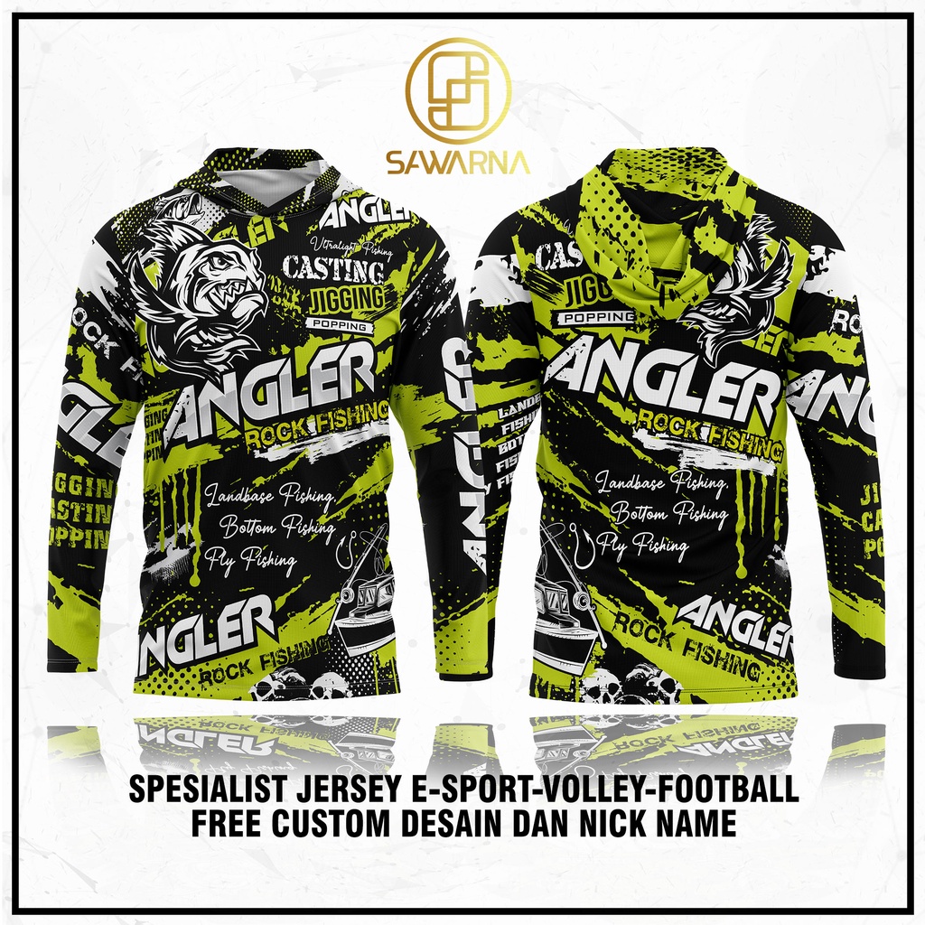 Jual JERSEY/KAOS MANCING BAJU MANCING ANGLER FULL PRINTING 2023 ...
