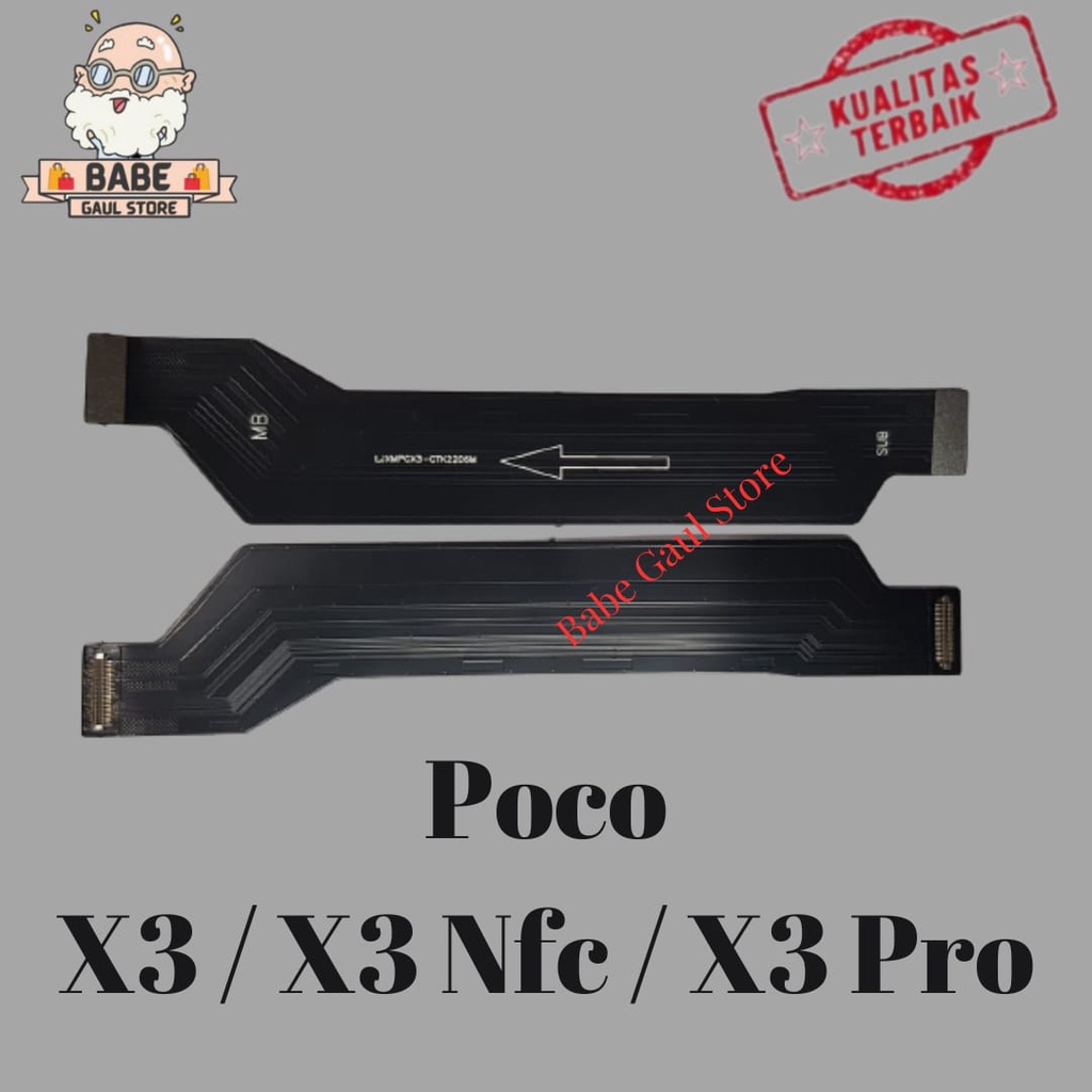 Jual FLEXIBLE MAINBOARD POCO X3/X3 NFC/X3 PRO FLEX SUB MAIN BOARD ...
