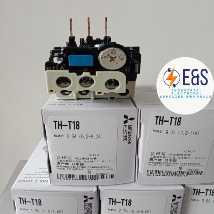 Jual Thermal Overload TH-T18 2,1A, 3,6A, 6,6A, 9A & 15A Mitsubihi ...