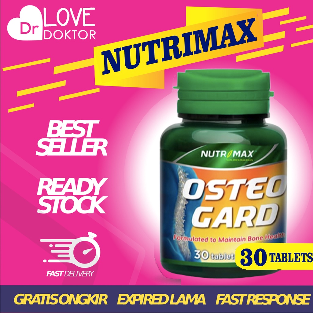 Jual NUTRIMAX OSTEO GARD OSTEOGARD VITAMIN CALCIUM KALSIUM SENDI TULANG ...