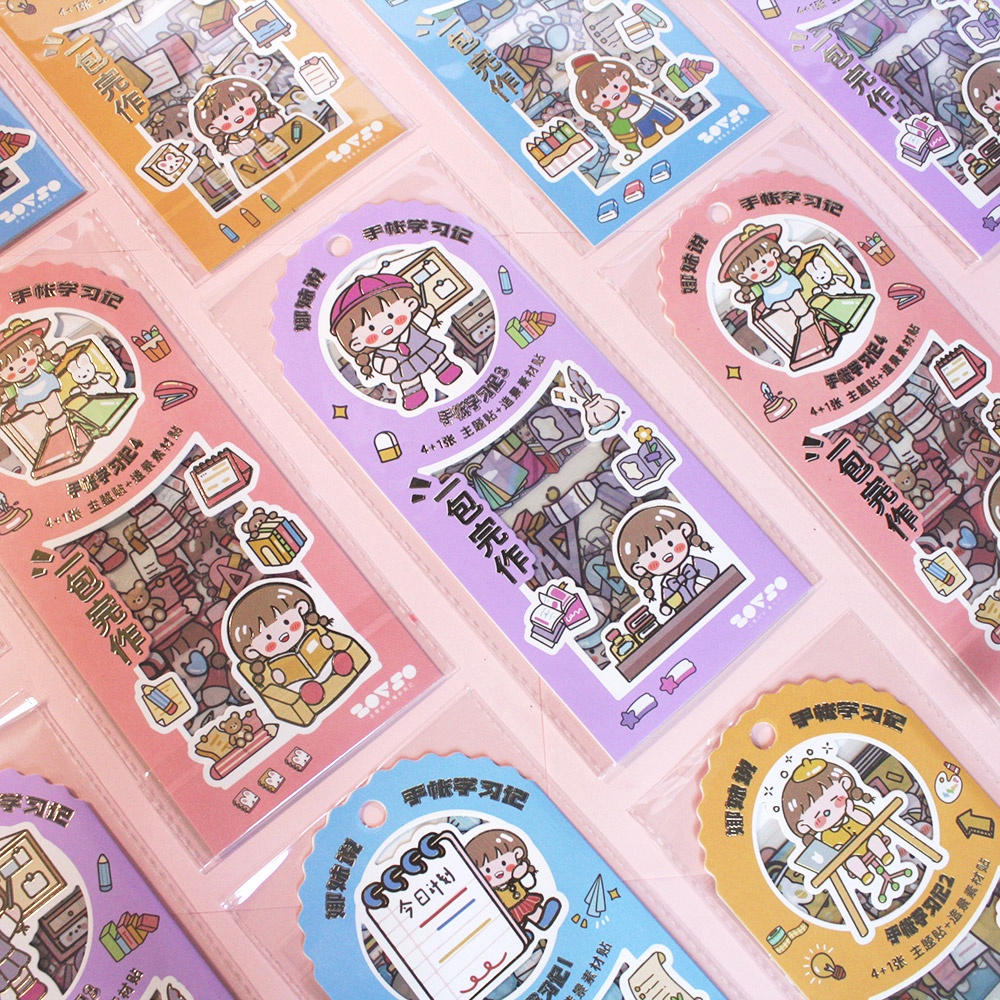 Jual Namei Learning Stuff Diary Deco Stickers ( Panmomo ) | Shopee ...