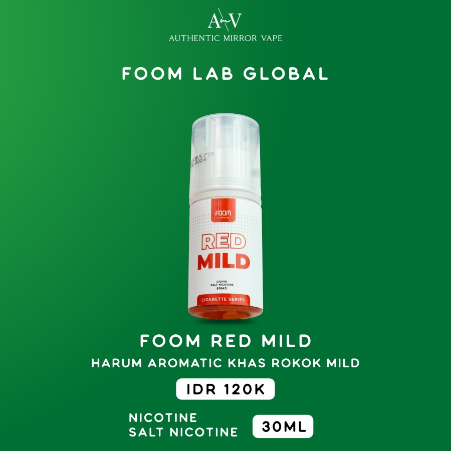 Jual Foom Red Mild Salt nic 30ML by Foom Labs - LS | Shopee Indonesia