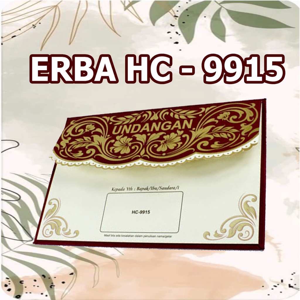 Jual Undangan Blangko Erba HC-9915 UNDANGAN KOSONGAN HARGA MURAH ...