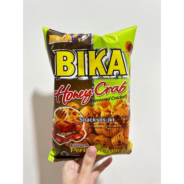 Jual BIKA SNACK ROASTED CHICKEN / PRAWN CRACKERS / SEAFOOD / CUTTLEFISH / HONEY CRAB / HONEY ...