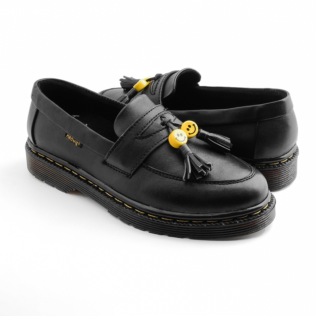 Jual Hedwig Sepatu Loafer Boi Penny unisex dokmart kulit asli Cowo cewe ...