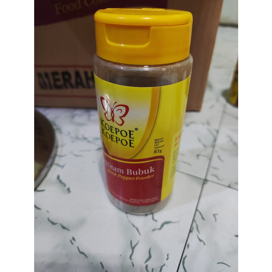 Jual koepoe koepoe lada hitam bubuk 83gr | Shopee Indonesia