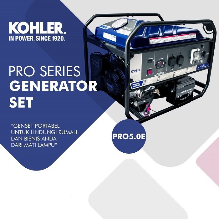 Jual Genset KOHLER Pro 5.0 E (4000 Watt) | Shopee Indonesia