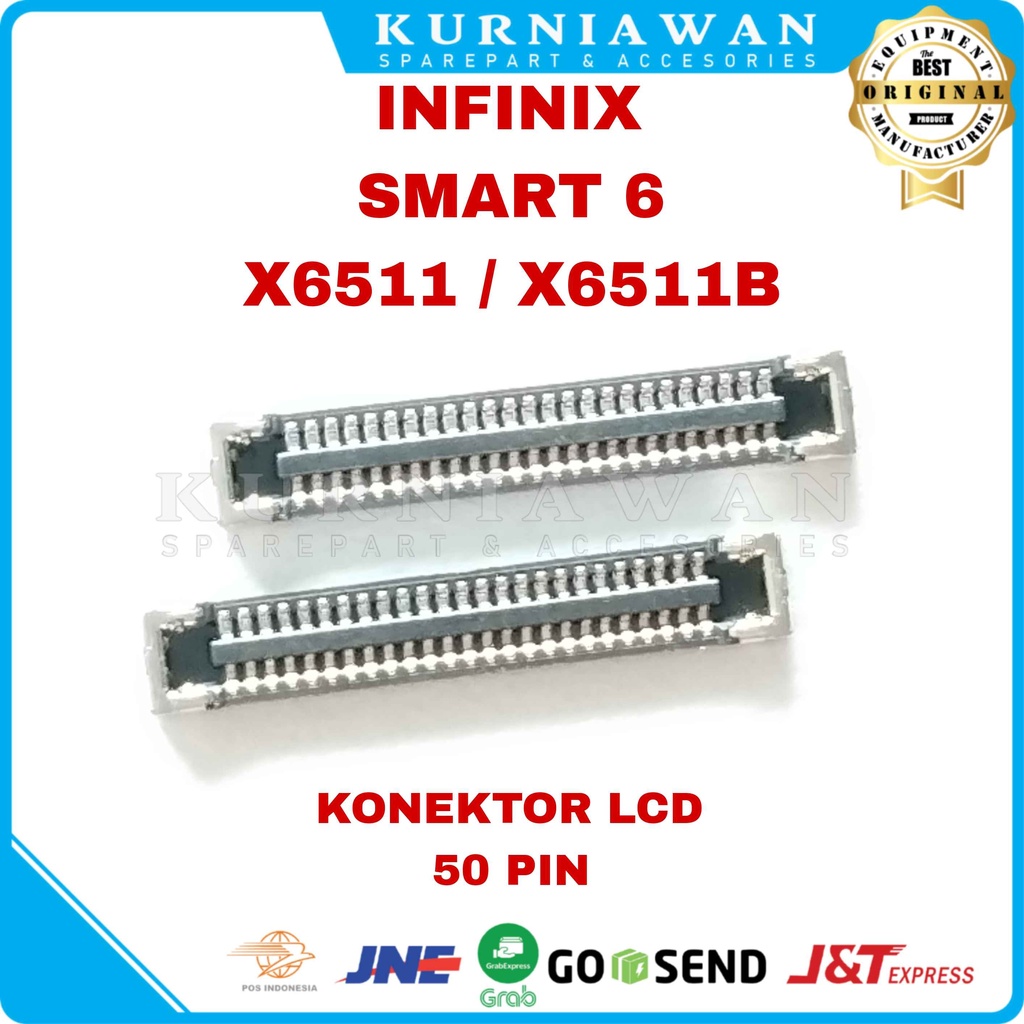Jual Konektor Lcd Infinix Smart 6 X6511 X6511B Soket Connector Socket ...
