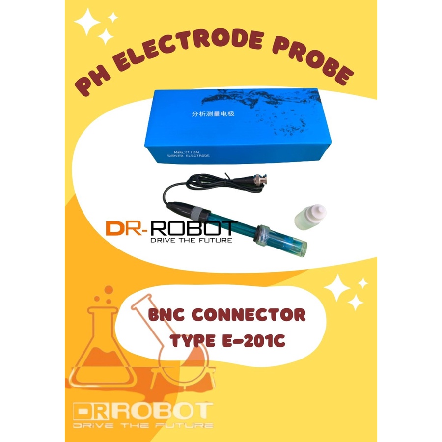Jual PH Electrode Probe BNC Connector for PH Controller Meter Sensor E ...