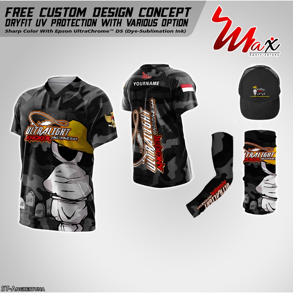 Jual max jersey Custom Angker | Shopee Indonesia