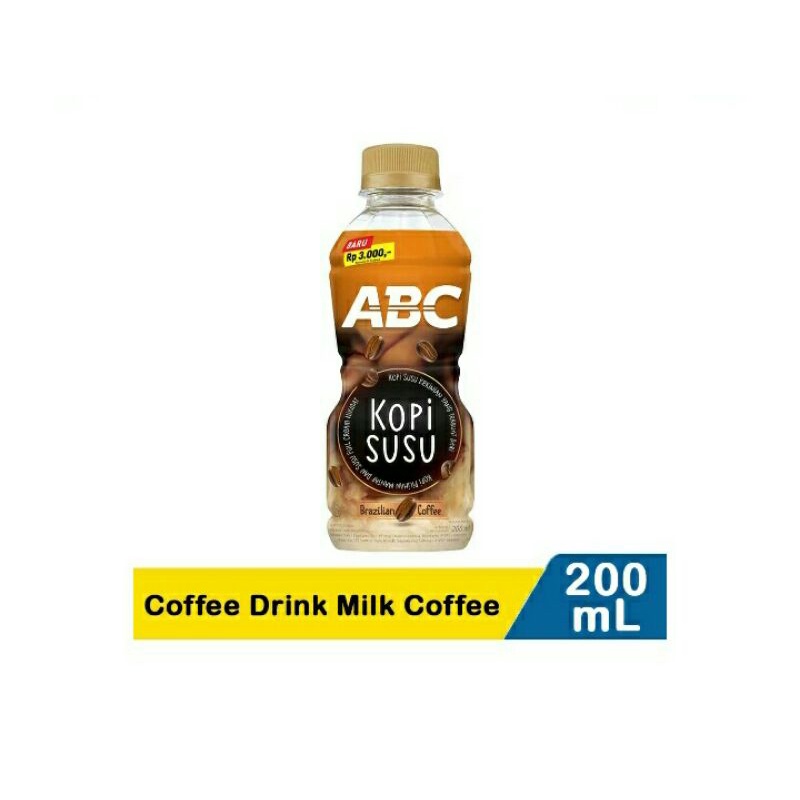 Jual Abc Coffee Drink Milk Coffee 200mL | Shopee Indonesia
