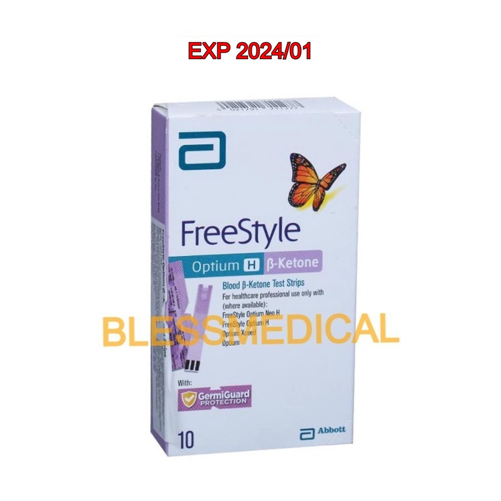 Jual FreeStyle Optium Ketone isi 10 Strip | Shopee Indonesia