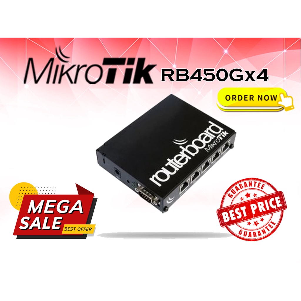 Jual Mikrotik Rb450Gx4 Maknyus | Shopee Indonesia