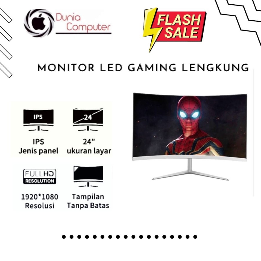 Jual LED Monitor FLASHREE 24inch Layar definisi tinggi 75hz Panel IPS ...