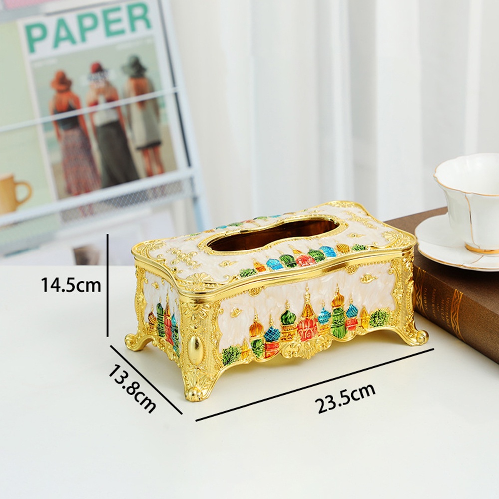 Jual Tempat Kotak Tisu Mewah Gaya Eropa Box Tissu Lebaran Creative ...