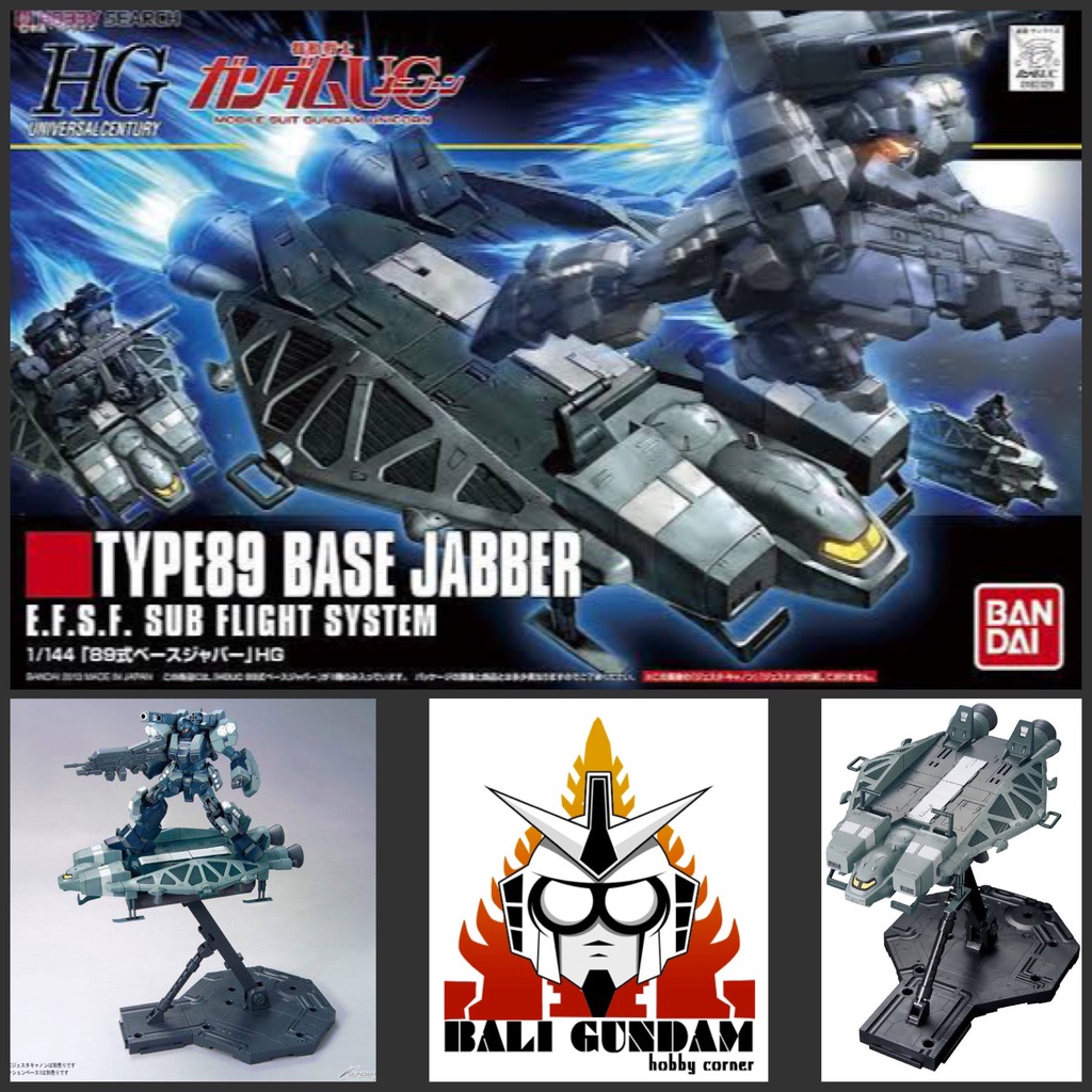 Jual HG 1/144 BASE JABBER TYPE 89 Bali Gundam Hobby Corner Bandai ...