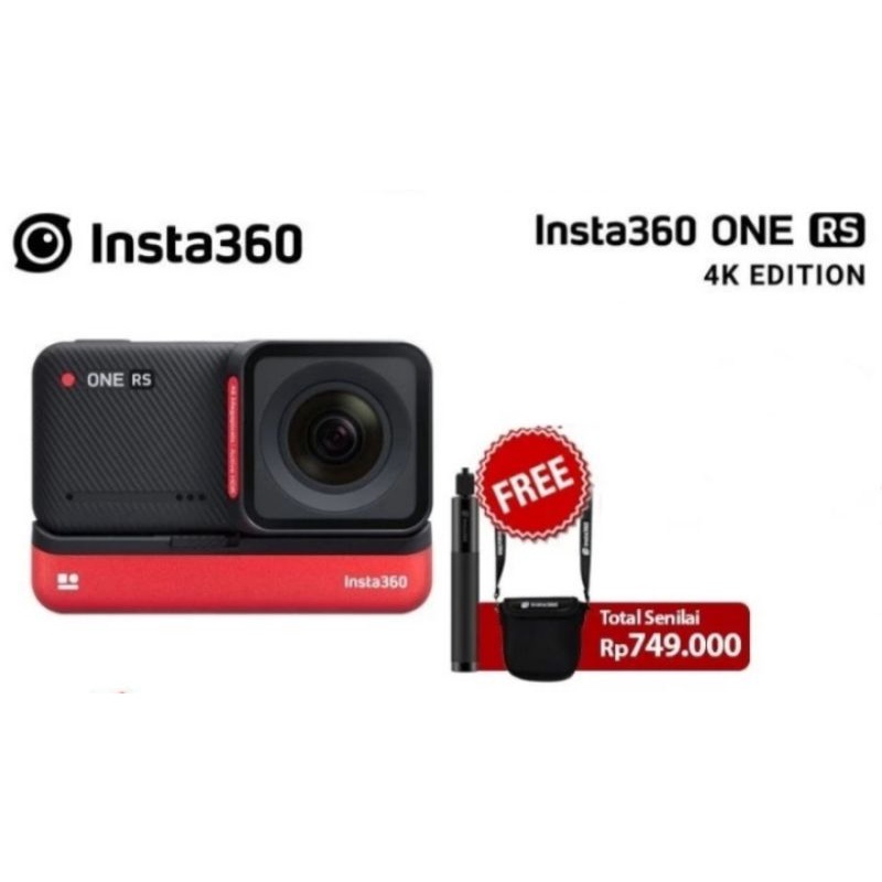 Jual INSTA 360 ONE RS 4K EDITION ACTION CAM INSTA 360 RS 4K | Shopee ...