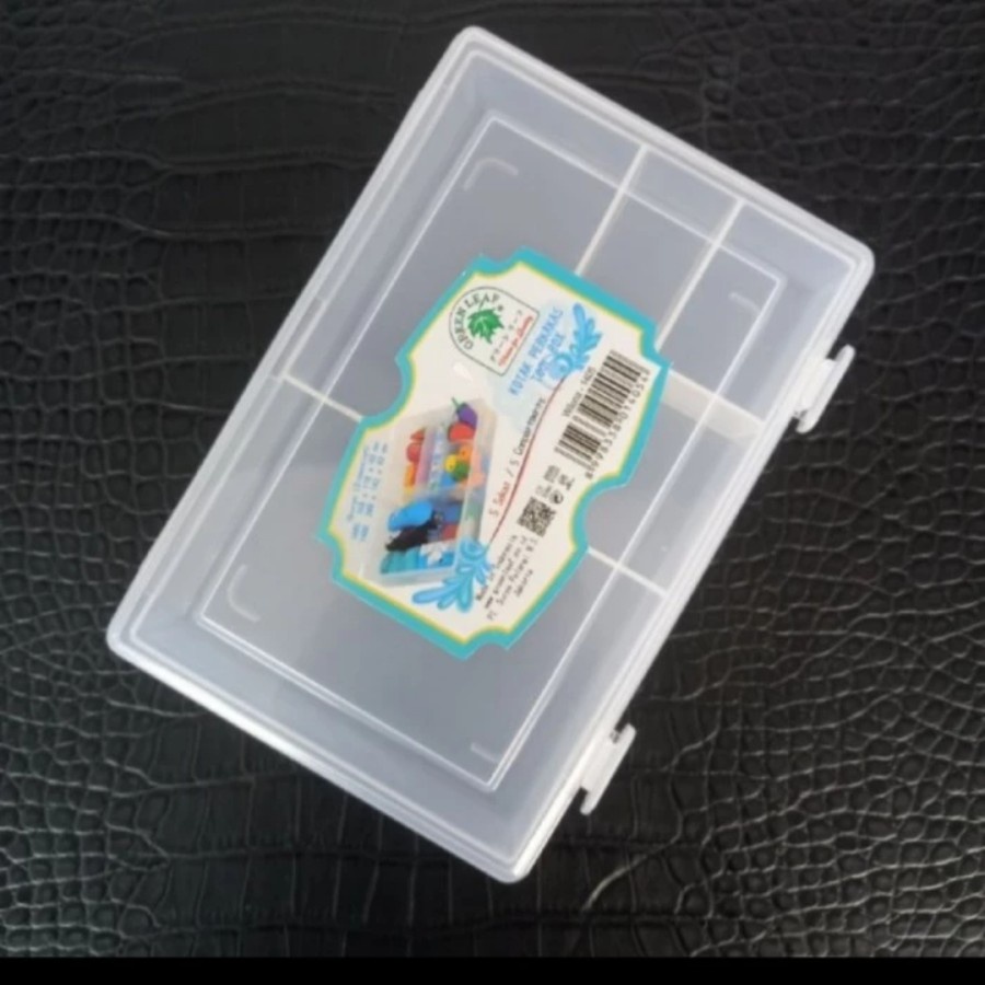 Jual Kotak Perkakas Tool Box 5 Sekat Greenleaf 1405 plastik | Shopee ...