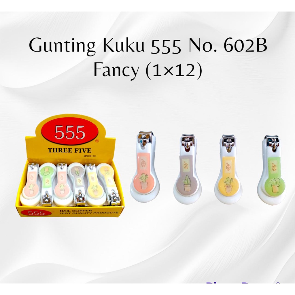Jual Gunting Kuku Three Five 555 Fancy | Shopee Indonesia