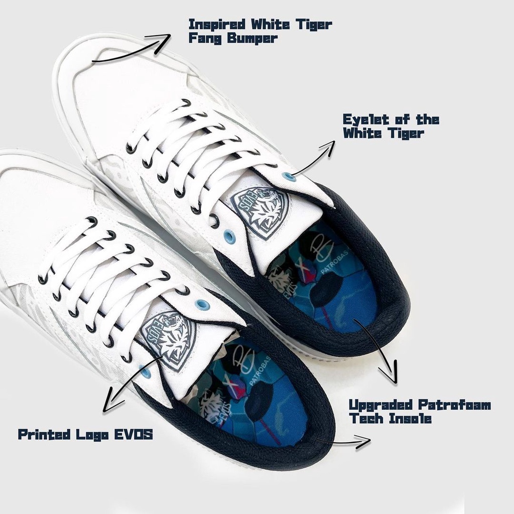 Jual Patrobas Evos Esport Limited Edition Sneakers 100% Original ...