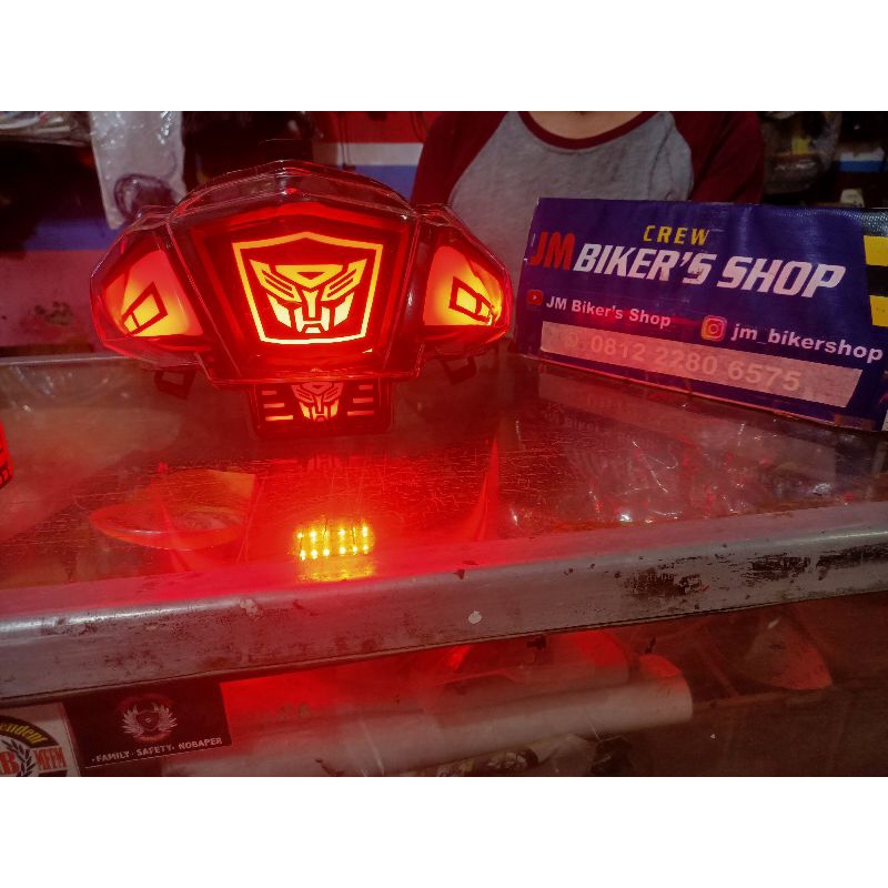 Jual Lampu stop full custom lazy Yamaha Xeon karbu/ Xeon RC / Xeon GT ...