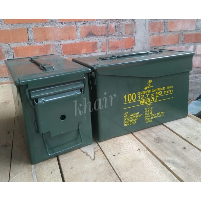 Jual Box besi bekas peluru pindad | Shopee Indonesia