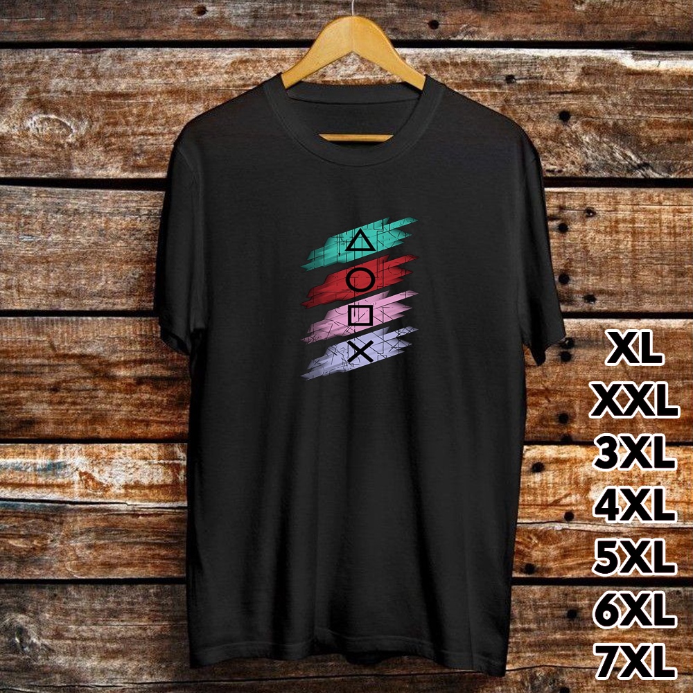Jual KAOS PRIA BAJU KAOS DISTRO PRIA BAJU KAOS DEWASA STIK PS XL 2XL ...