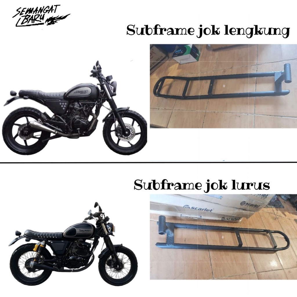 Jual RANGKA TAMBAHAN SATRIA, R15, CBR,CB150R VIXION NS200 NVL CUSTOM ...