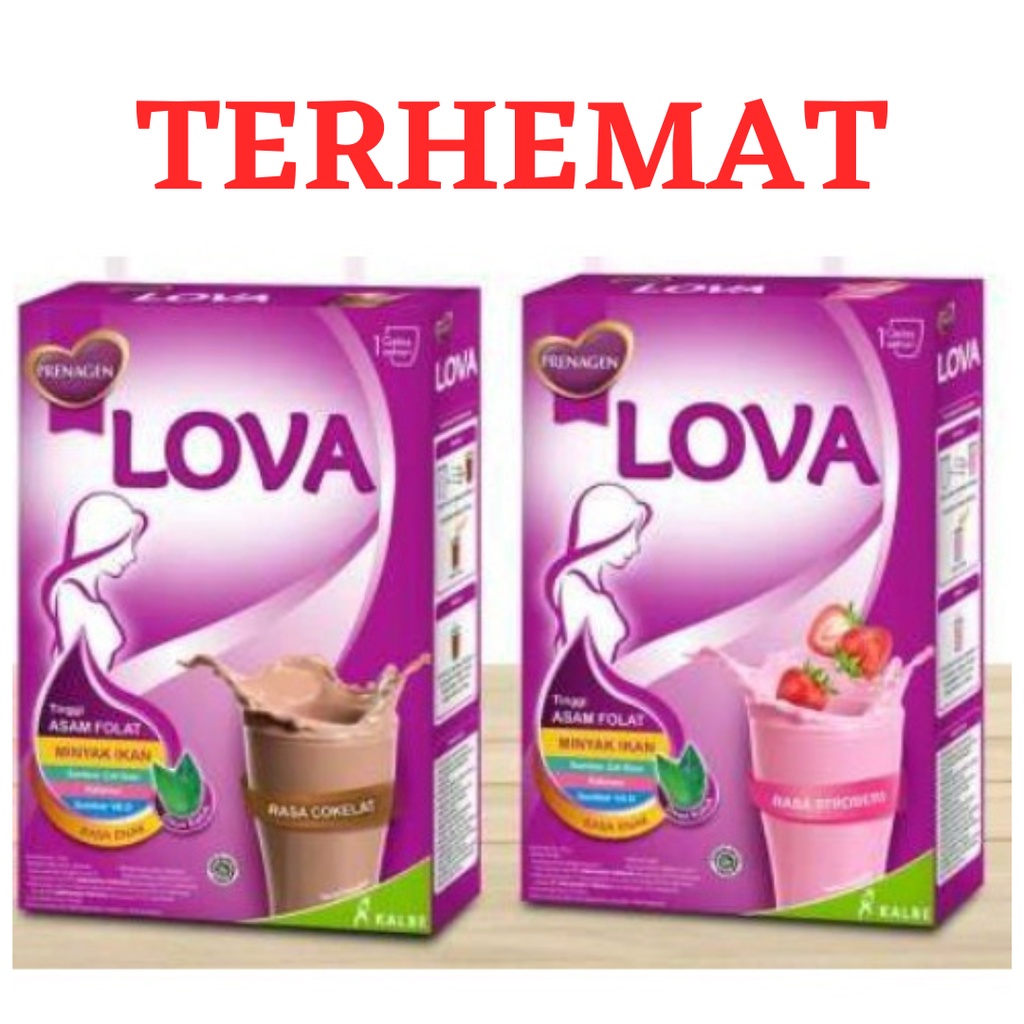 Jual Prenagen lova susu Ibu Mom's Coklat/ Stawberry 120 gram tinggi ...