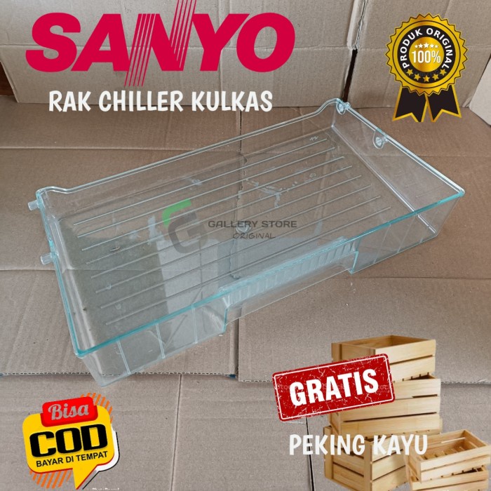 Jual *$*$*$*$] RAK CHILLER RAK PENAMPUNG AIR KULKAS SANYO 2 PINTU ...