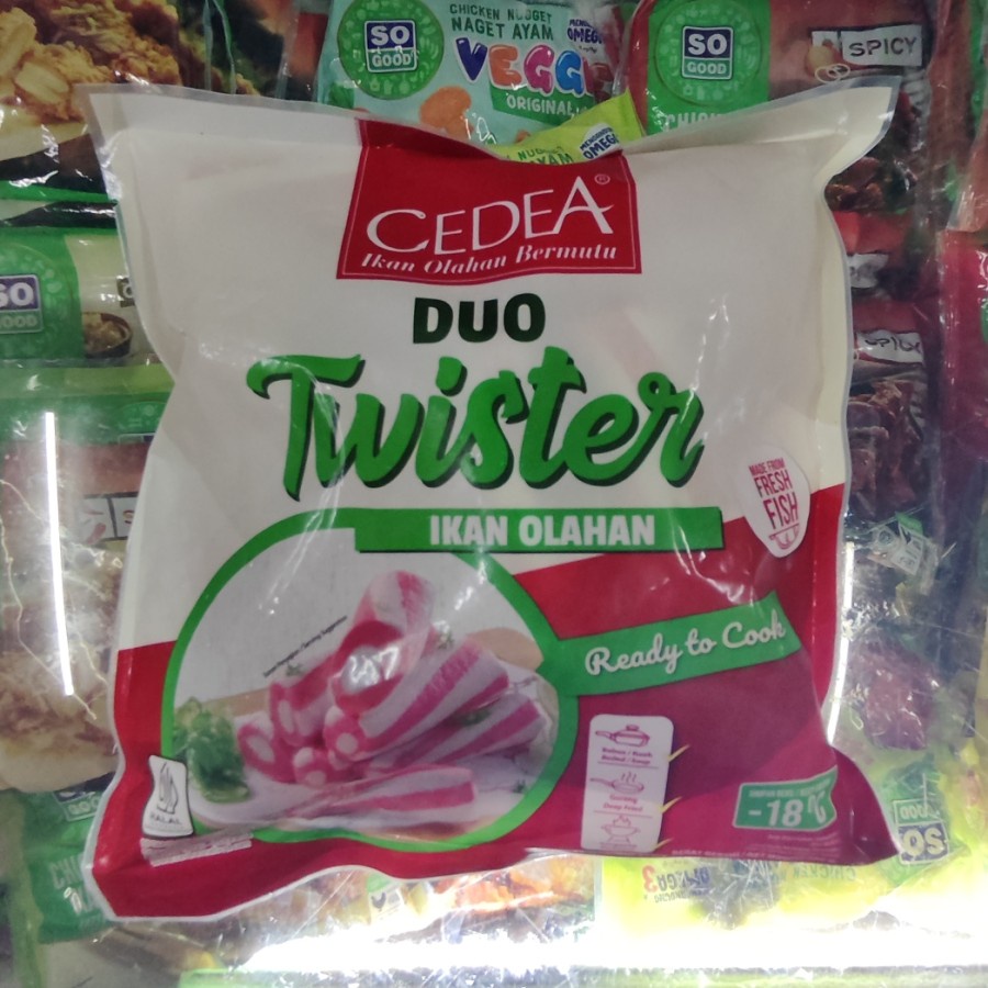 Jual Cedea Duo Twister ikan 500 gr | Shopee Indonesia