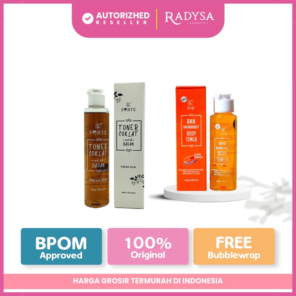 Jual 𝐑𝐀𝐃𝐘𝐒𝐀 - SYB Forte Toner Badan Fresh Skin Red Jelly Toner Badan ...