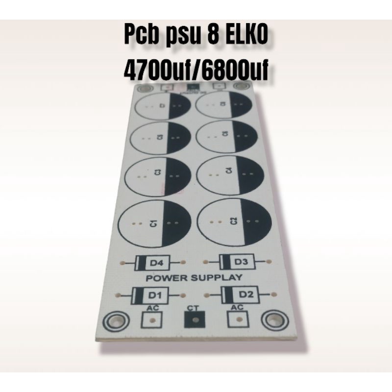 Jual pcb psu power supply 6 elko 8 elko 4700uf/6800uf | Shopee Indonesia
