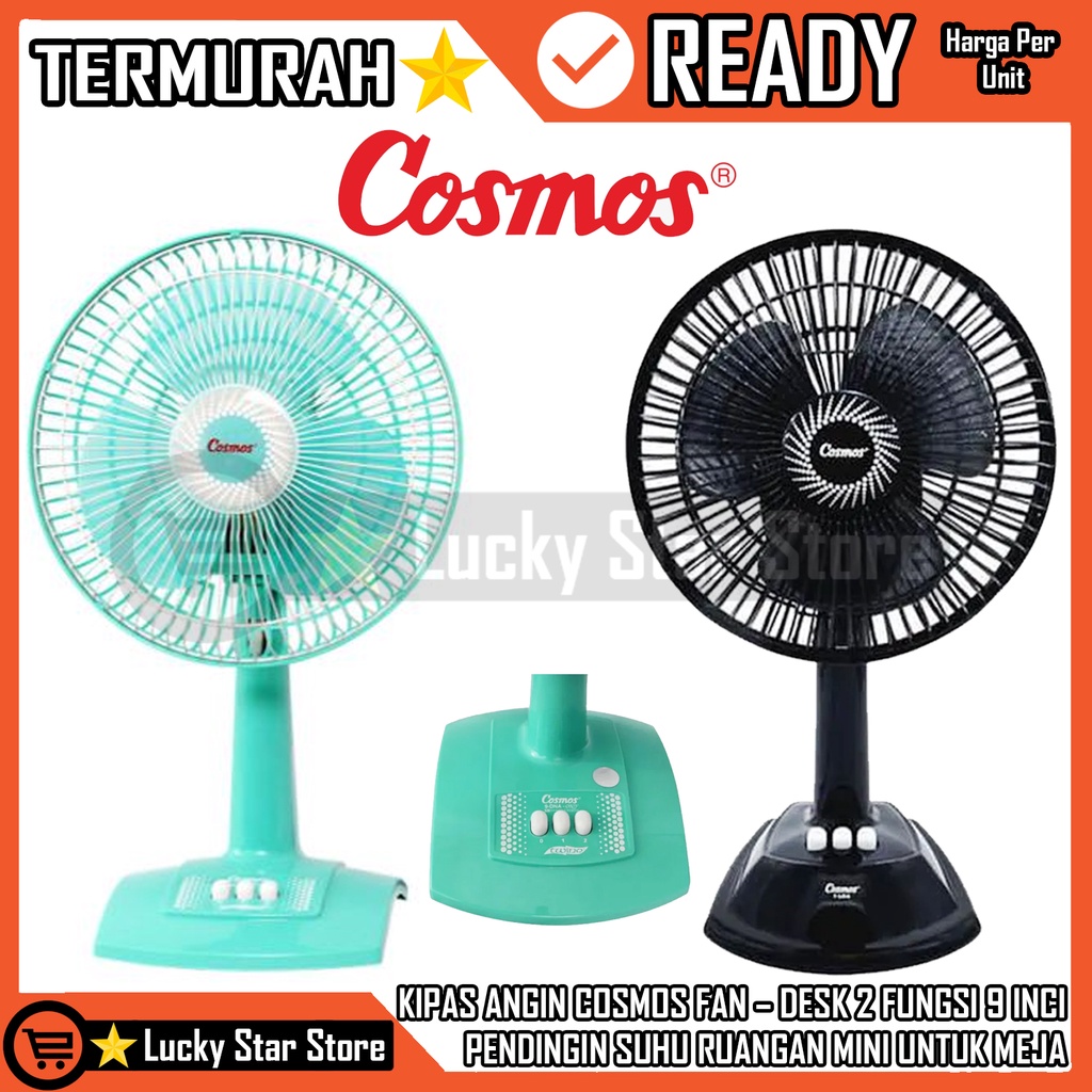 Jual KIPAS ANGIN PRODUK COSMOS FAN DESK 2 FUNGSI 9 INCI IN PENDINGIN ...
