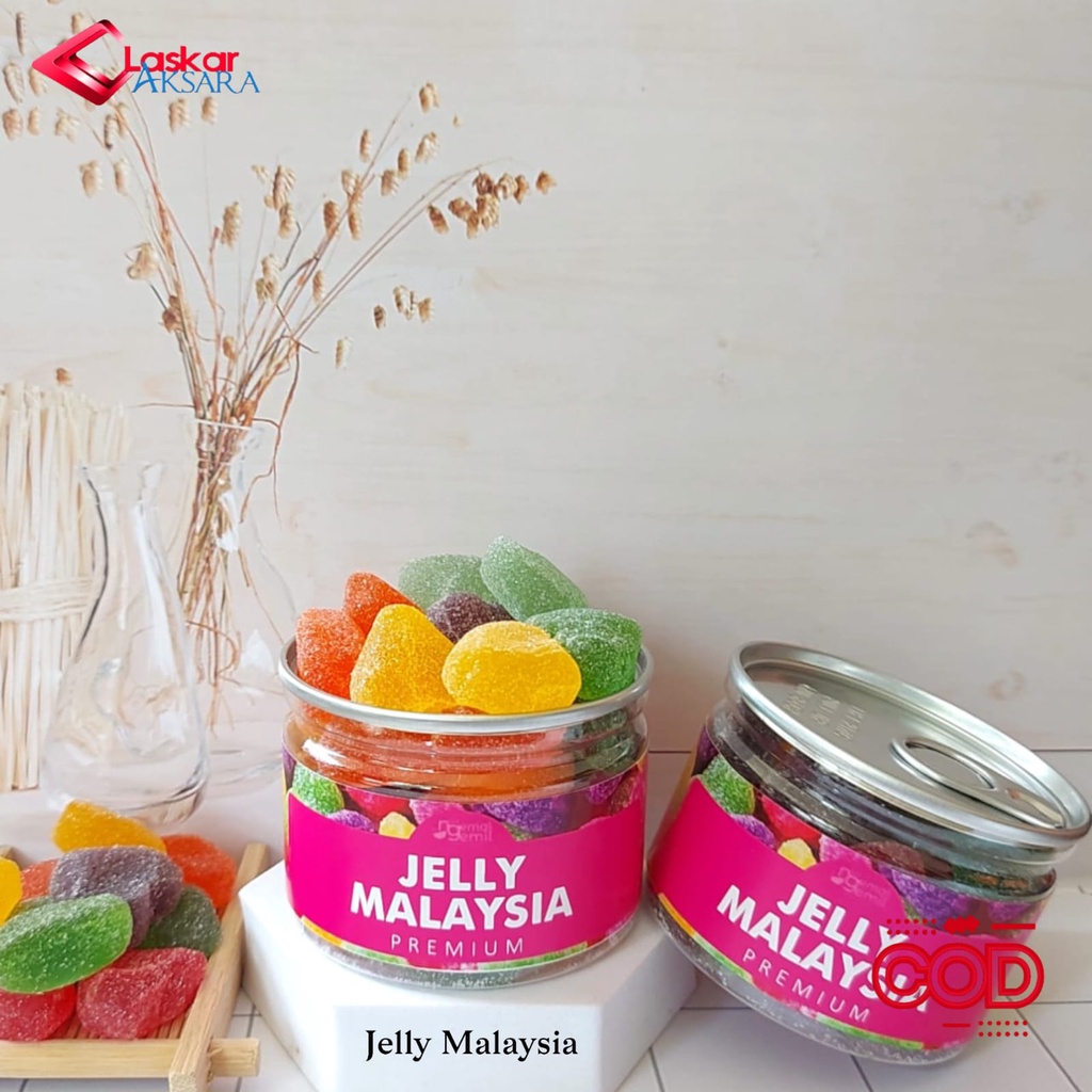 Jual Can - Jelly Malaysia Jelly Rasa Buah Jelly Kenyal Balut Gula ...