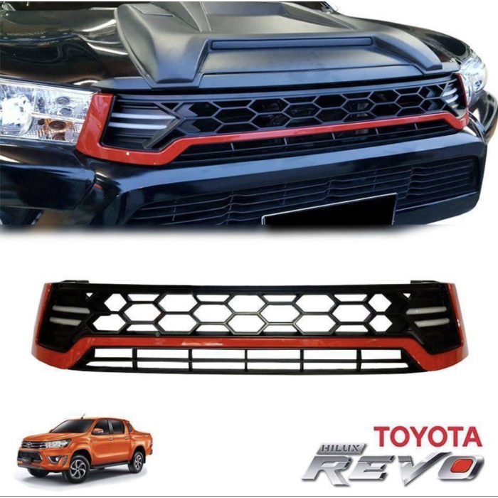 Jual Grill Toyota Hilux Revo + Led Drl | Shopee Indonesia