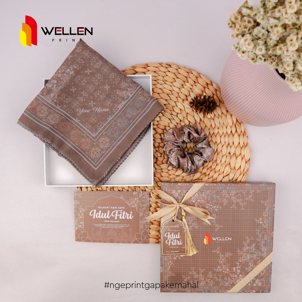 Jual WELLEN PRINT - Hampers Hijab Motif Asoka Ramadhan Edition Premium ...