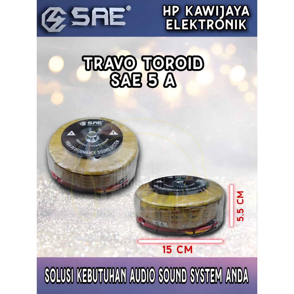 Jual TRAVO TOROID SAE 5A CT 45 55V trafo donat sae 5 Amper CT 45 55 voltac | Shopee Indonesia