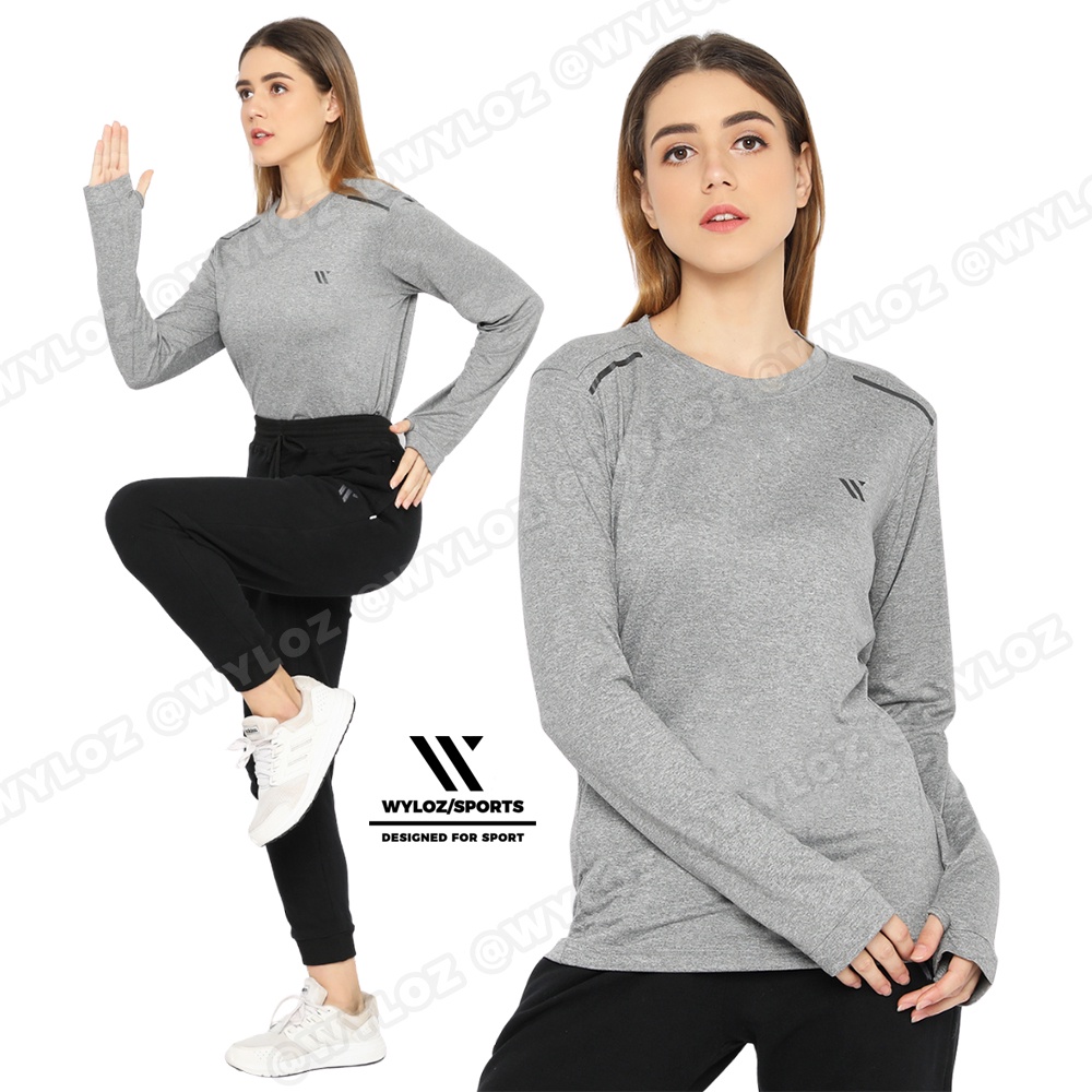 Jual Wyloz Baju Training Olahraga Jersey Sport Lengan Panjang Export ...
