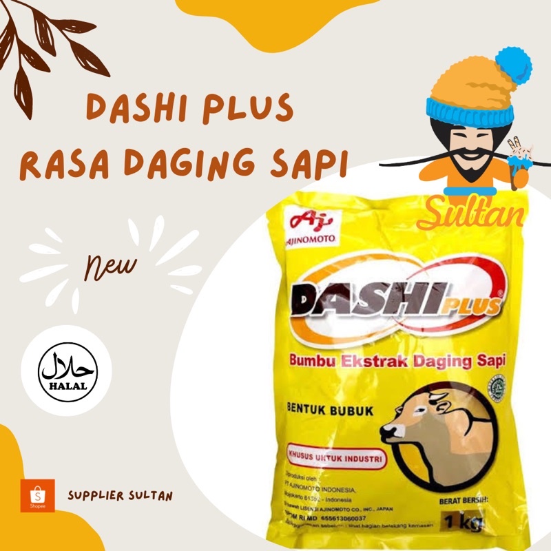 Jual Dashi plus Sapi Ajinomoto / Ajinomoto Dashi Sapi 1 Kg / Dashiplus Sapi Ajinomoto / Bumbu ...