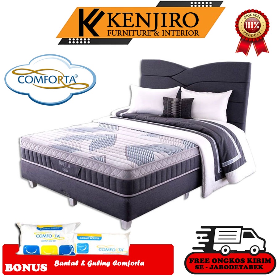 Jual New Collection !! Full Set Kasur Springbed COMFORTA Neo Star ...