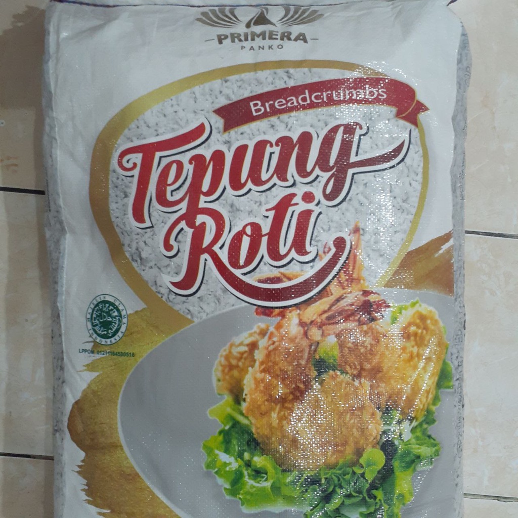 Jual Tepung Roti Bread Crumb Panir Panko Primera Mix Repack 1kg ...