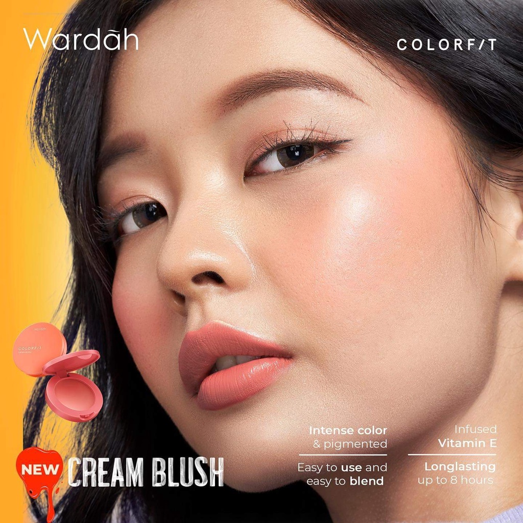 Jual Wardah Colorfit Cream Blush (Blush on) | Shopee Indonesia