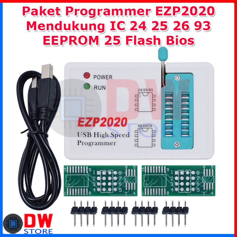 Jual EZP2020 IC PROGRAMMER EEPROM FLASH BIOS IC SERIAL EPROM EZP 2020 | Shopee Indonesia