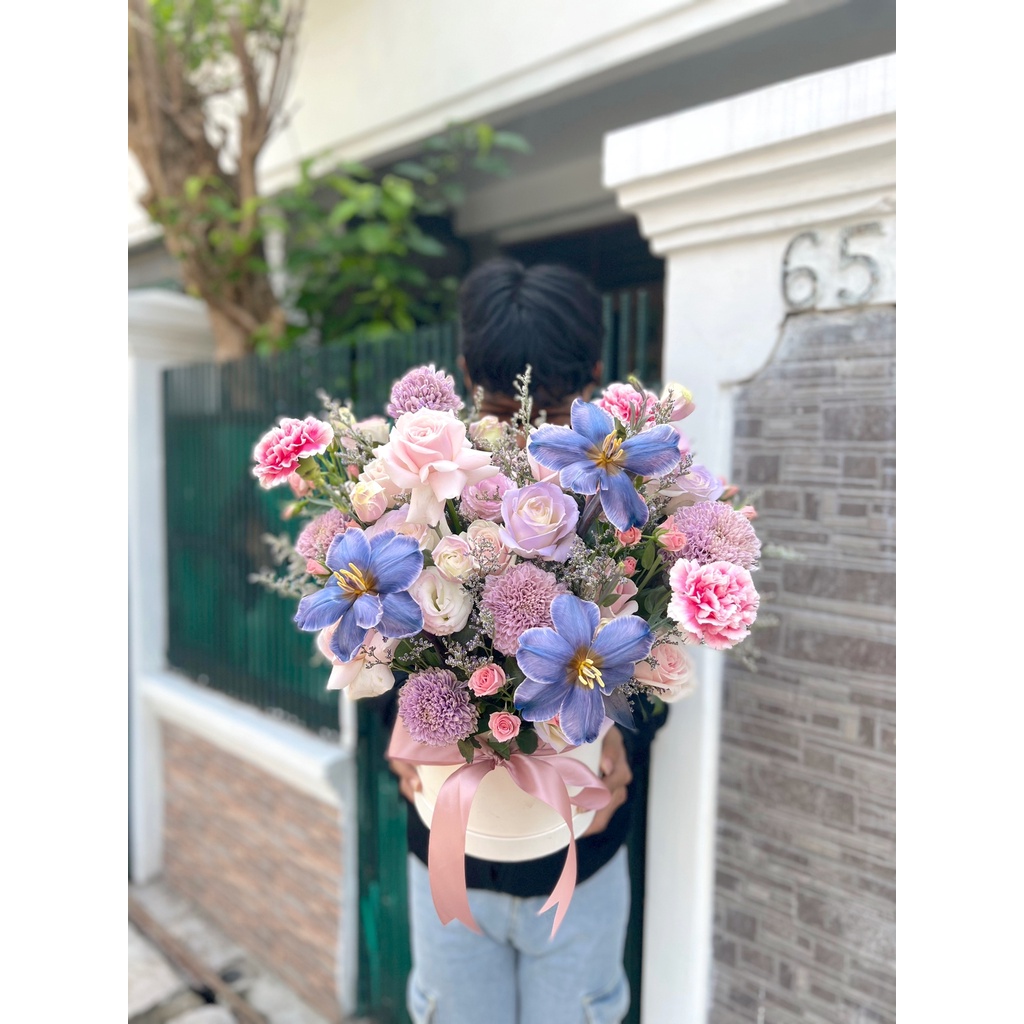 Jual FRESH BLOOM BOX LARGE SIZE - BOX BUNGA BLOOM BOX FLOWER BOX FRESH ...